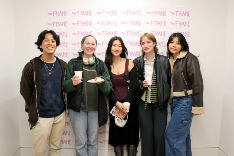 The Reopening of The Frame, CMU's Student-run Gallery was a Huge Success!