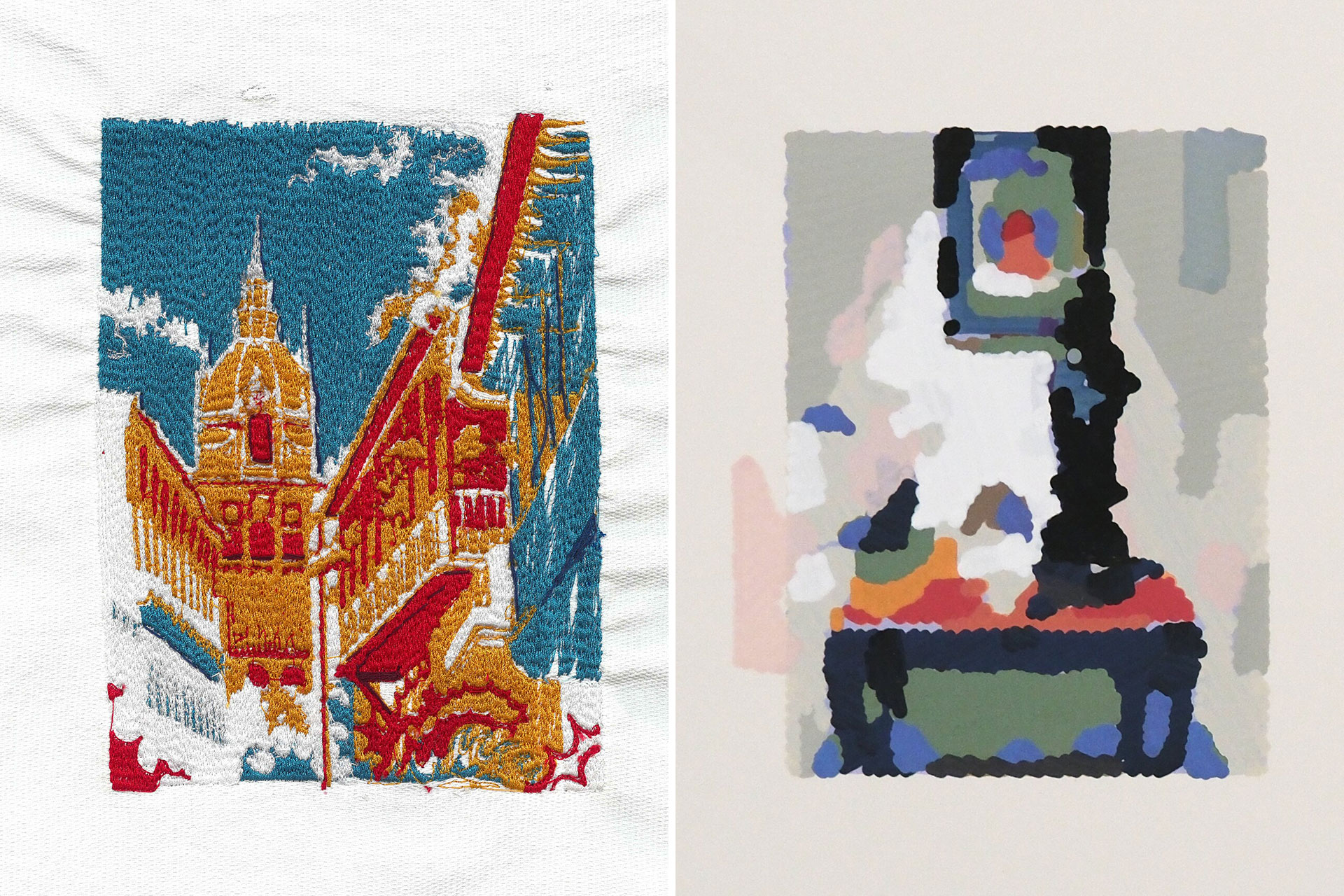 From Code to Gallery: “Drawing with Machines” Class Exhibits with ...
