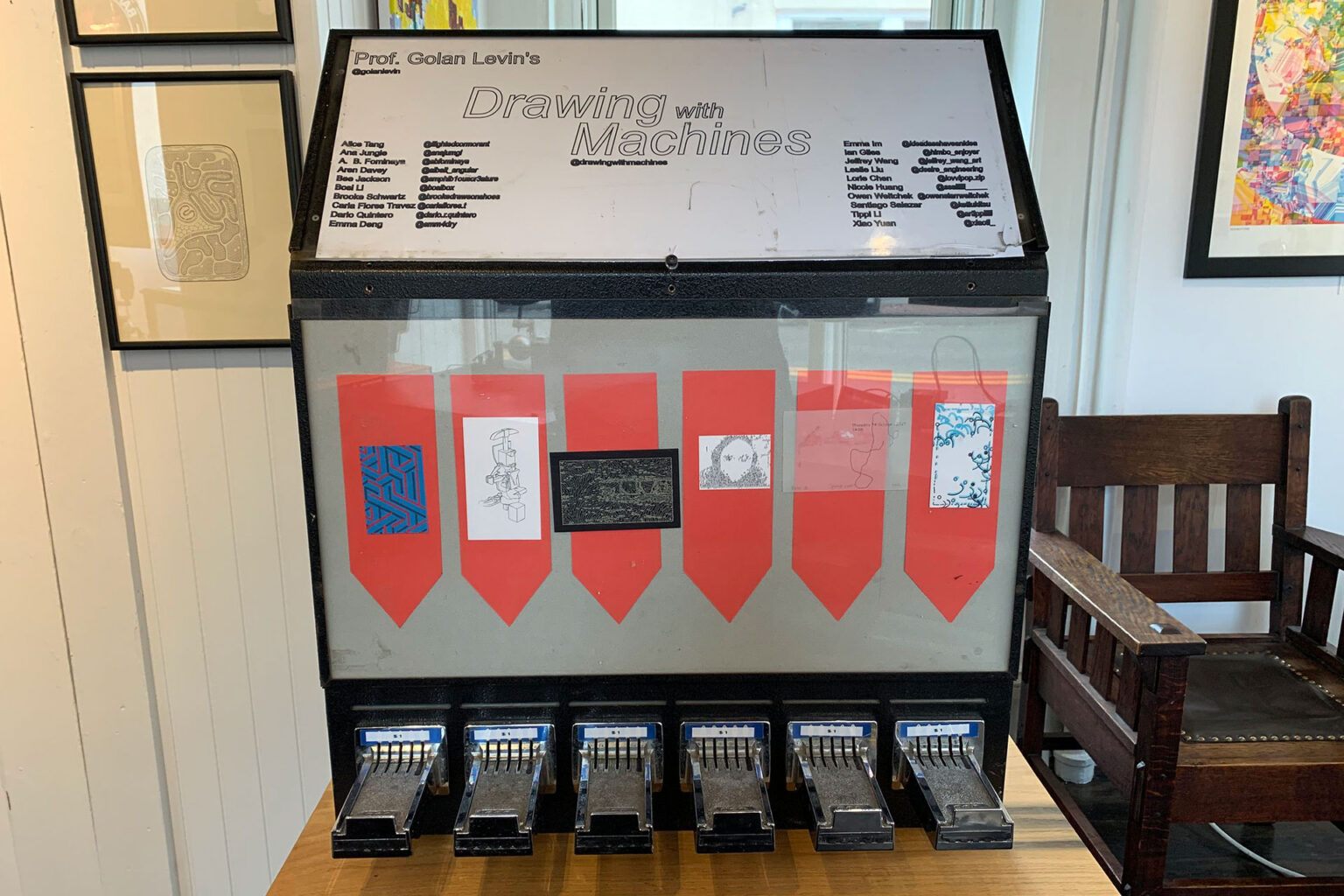 From Code to Gallery: “Drawing with Machines” Class Exhibits with ...